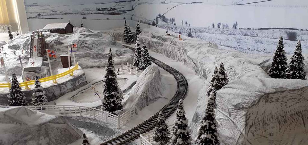 Adding snow to your train layout - Model railroad layouts plansModel ...