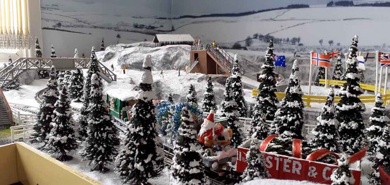 Adding snow to your train layout - Model railroad layouts plansModel ...
