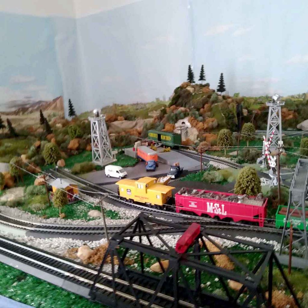 HO town scene - Donald's first layout - Model railroad layouts ...
