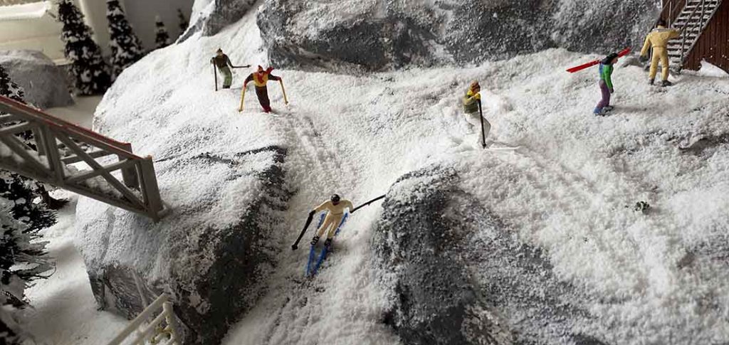Adding snow to your train layout - Model railroad layouts plansModel ...
