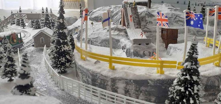 Adding snow to your train layout - Model railroad layouts plansModel ...