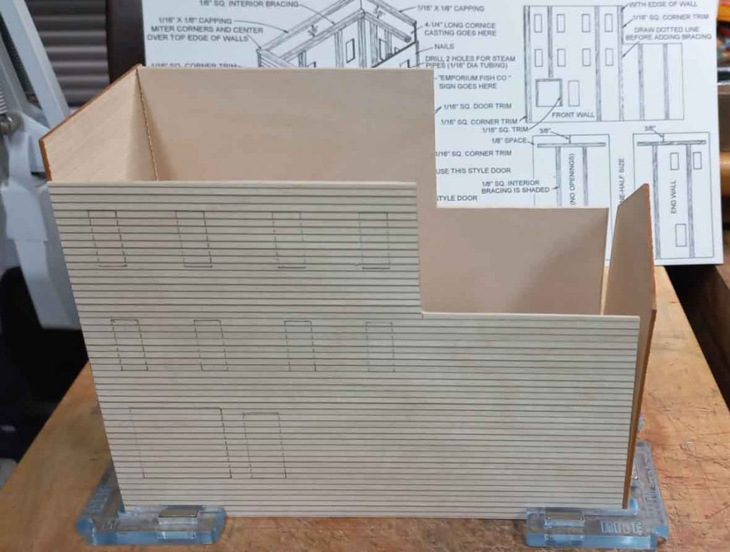 Building kit bash - Brian's - Model railroad layouts plansModel ...