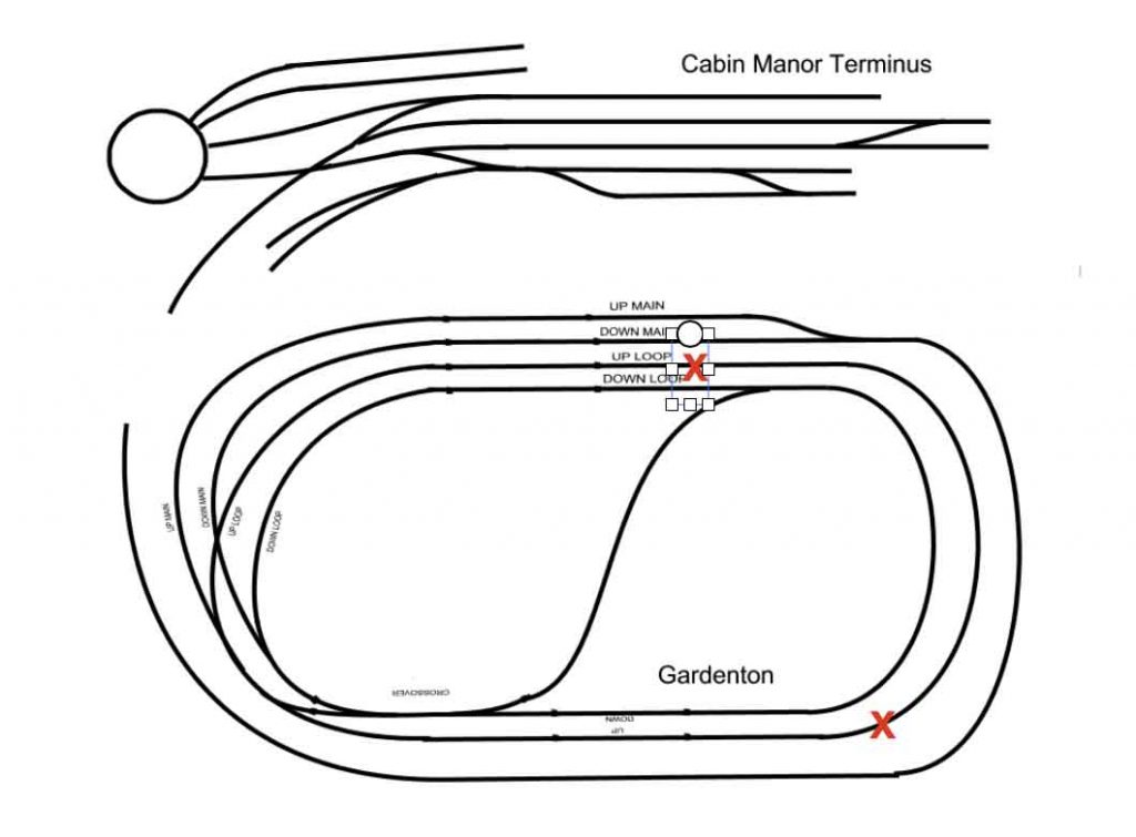 Train stops and starts - Model railroad layouts plansModel railroad ...