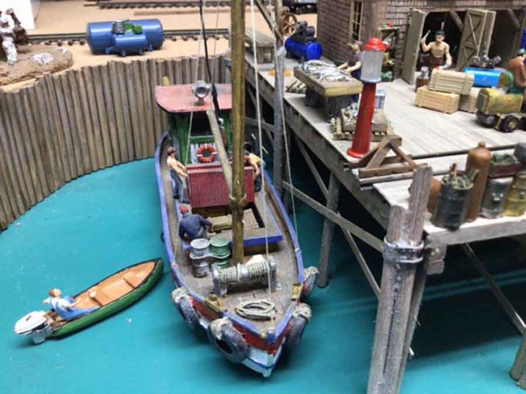 HO scale harbor model - Model railroad layouts plansModel railroad ...