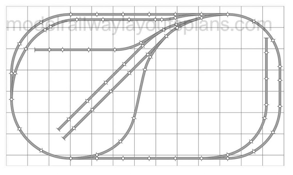 Model train track plans - Charlie's - Model railroad layouts plansModel ...