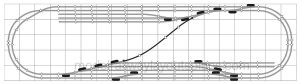 Model train track plans - Charlie's - Model railroad layouts plansModel ...