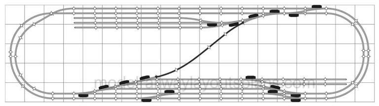 Model train track plans - Charlie's - Model railroad layouts plansModel ...