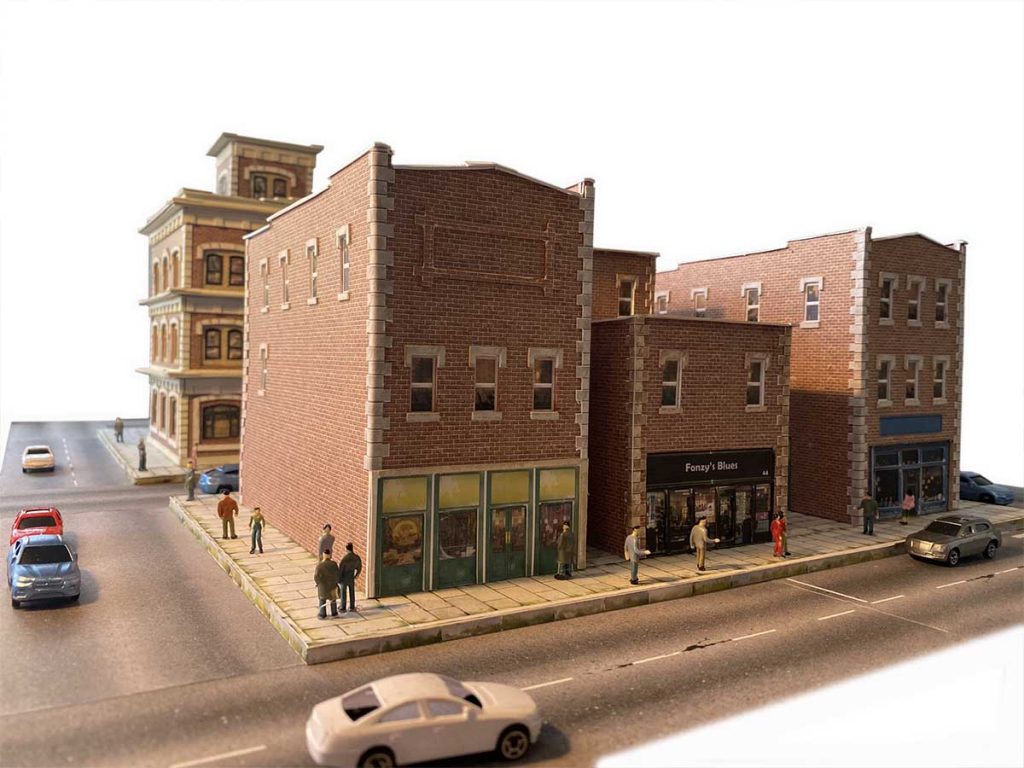 The easy way to make printable buildings - Model railroad layouts ...