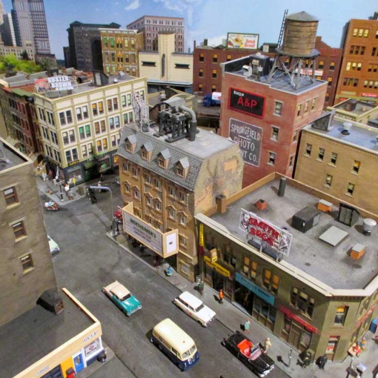 1950s HO scale model railroad - Model railroad layouts plansModel ...