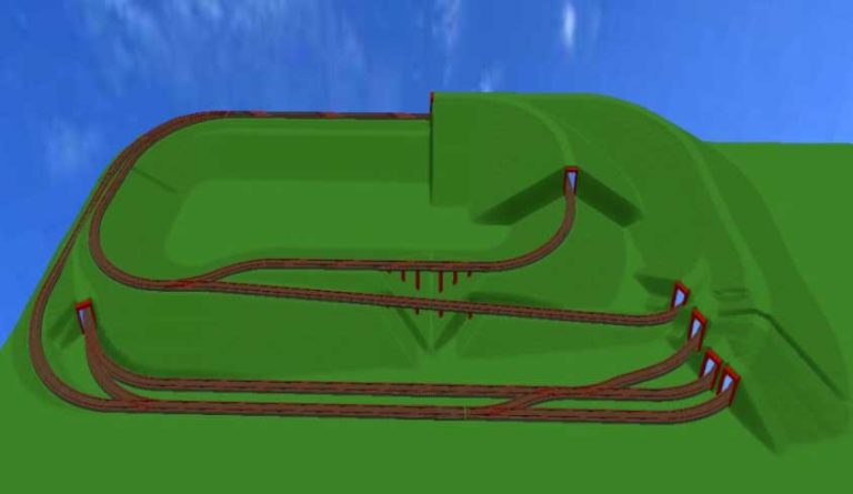 Large HO train layouts - Model railroad layouts plansModel railroad ...