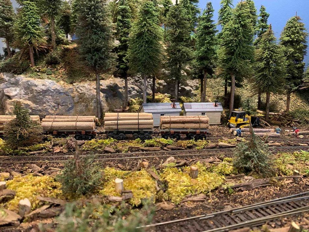 HO scale logging camp - Model railroad layouts plansModel railroad ...