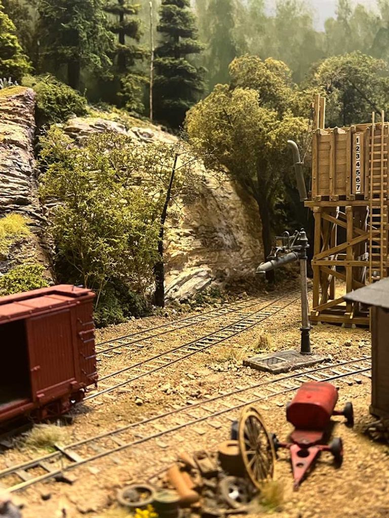 O scale scenery - Model railroad layouts plansModel railroad layouts plans