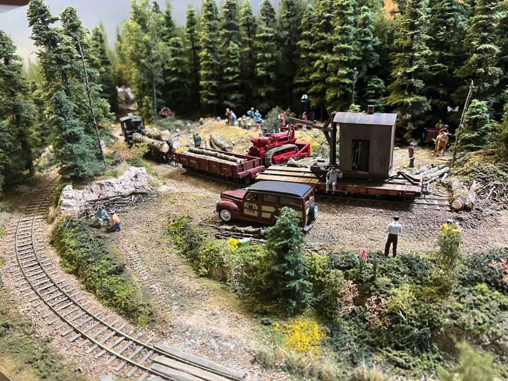 O scale scenery - Model railroad layouts plansModel railroad layouts plans
