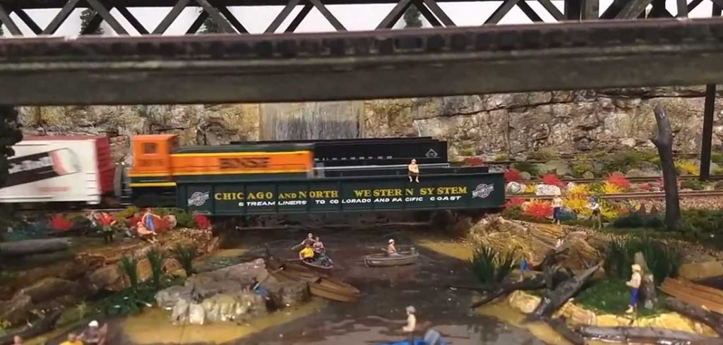 Scratch build a HO scale trestle bridge - Model railroad layouts ...