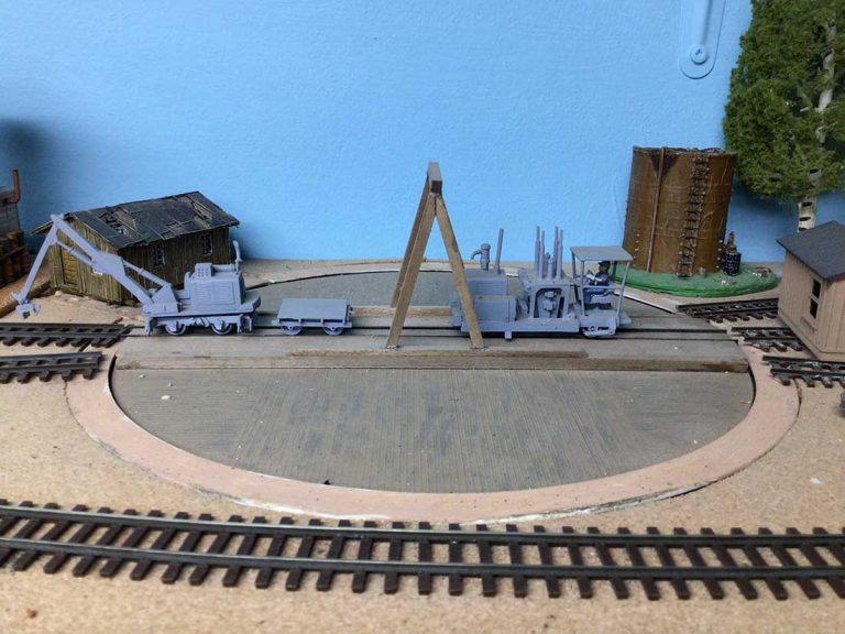 HOn3 turntable - Model railroad layouts plansModel railroad layouts plans