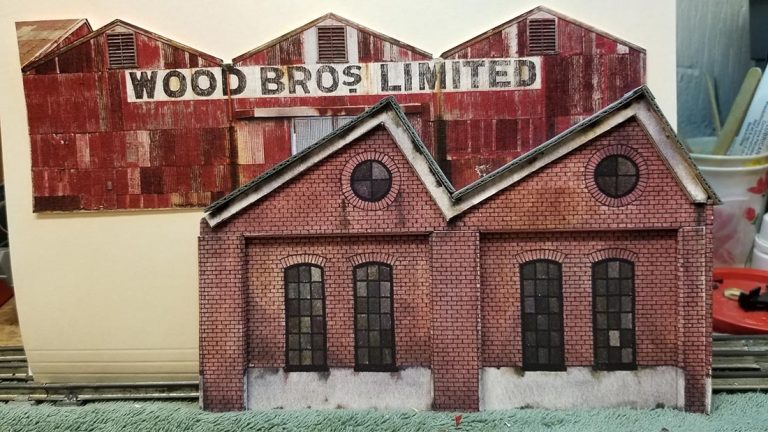 HO scale waterfront buildings - Model railroad layouts plansModel ...