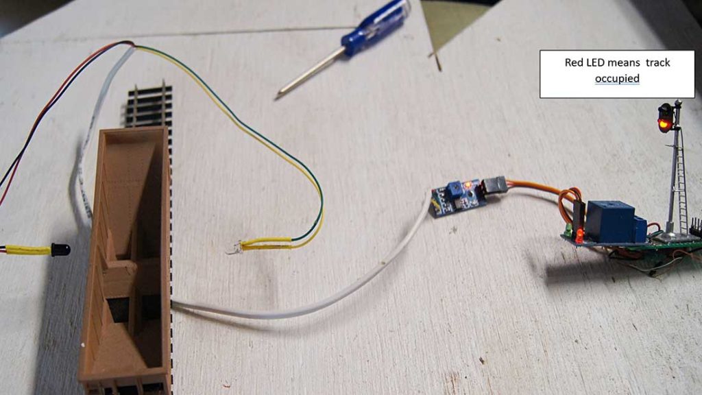 Model train IR detector - Model railroad layouts plansModel railroad layouts plans