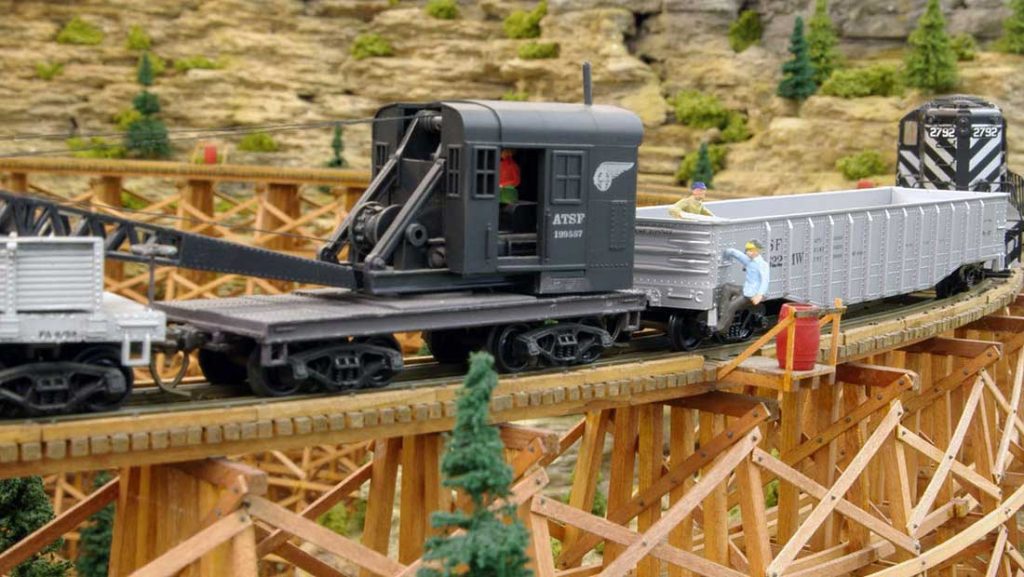 Santa Fe line train layout - Model railroad layouts plansModel railroad ...