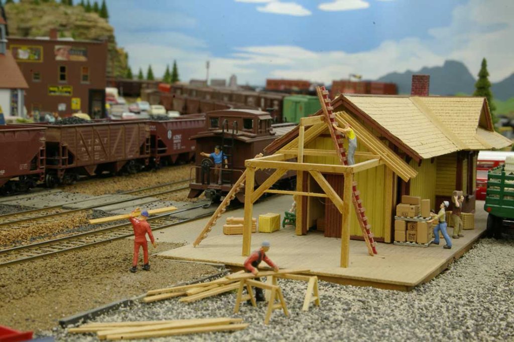 Santa Fe line train layout - Model railroad layouts plansModel railroad ...