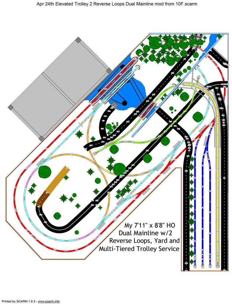 HO scale park - Model railroad layouts plansModel railroad layouts plans