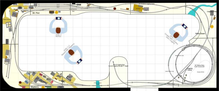HO scale module layout - Model railroad layouts plansModel railroad ...