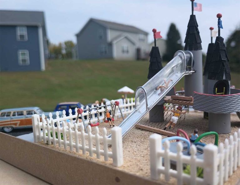 HO scale park - Model railroad layouts plansModel railroad layouts plans