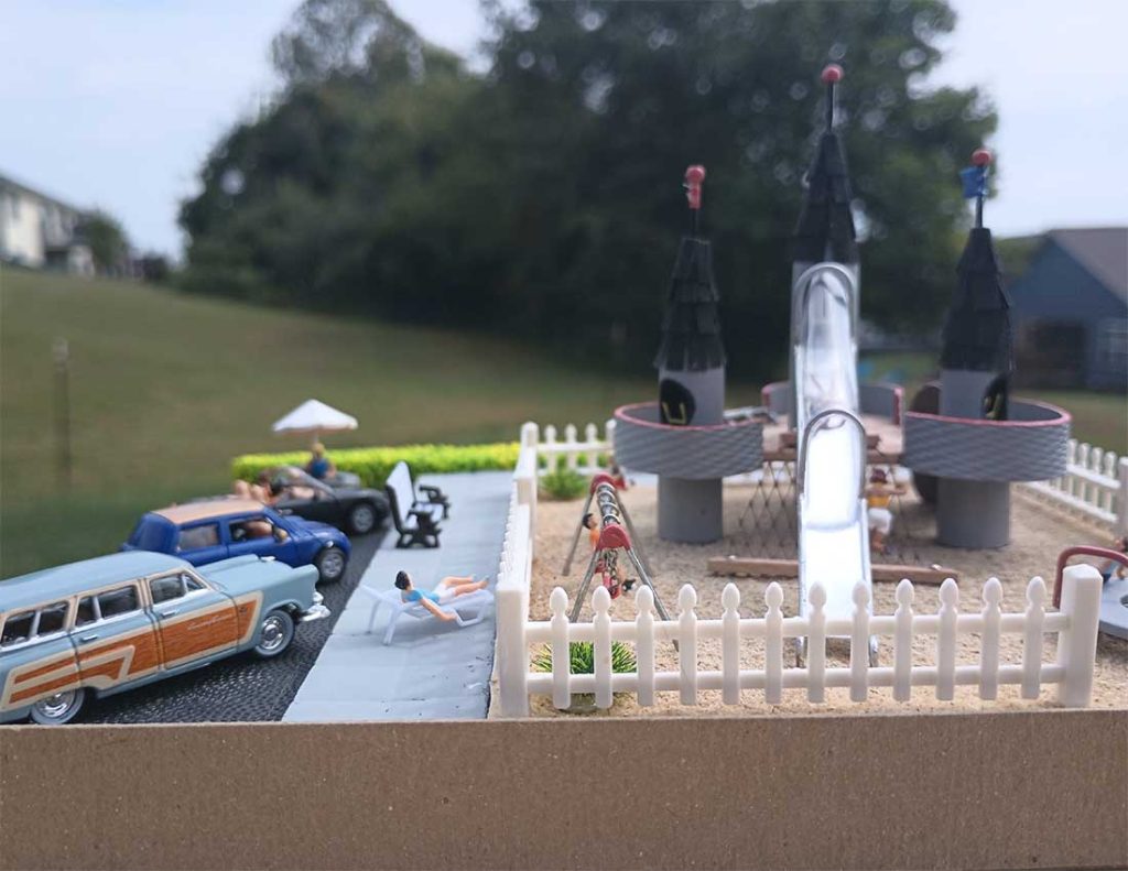 HO scale park - Model railroad layouts plansModel railroad layouts plans