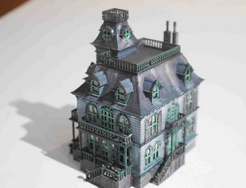 HO scale haunted house - Model railroad layouts plansModel railroad ...