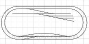 4x8 HO track plans - Model railroad layouts plansModel railroad layouts ...