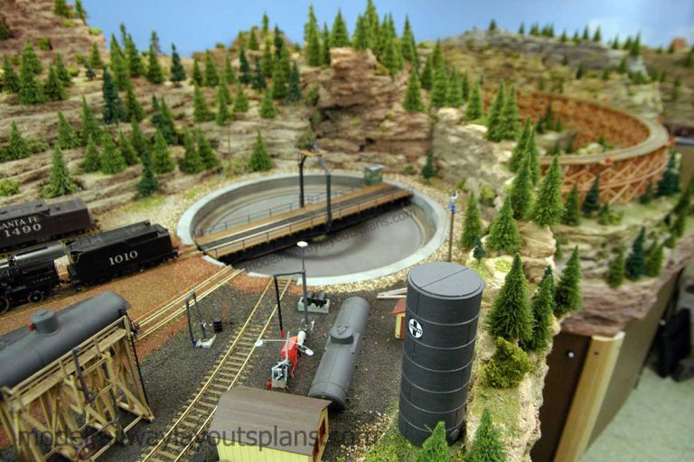 HO scenery for model trains - Dan's - Model railroad layouts plansModel ...