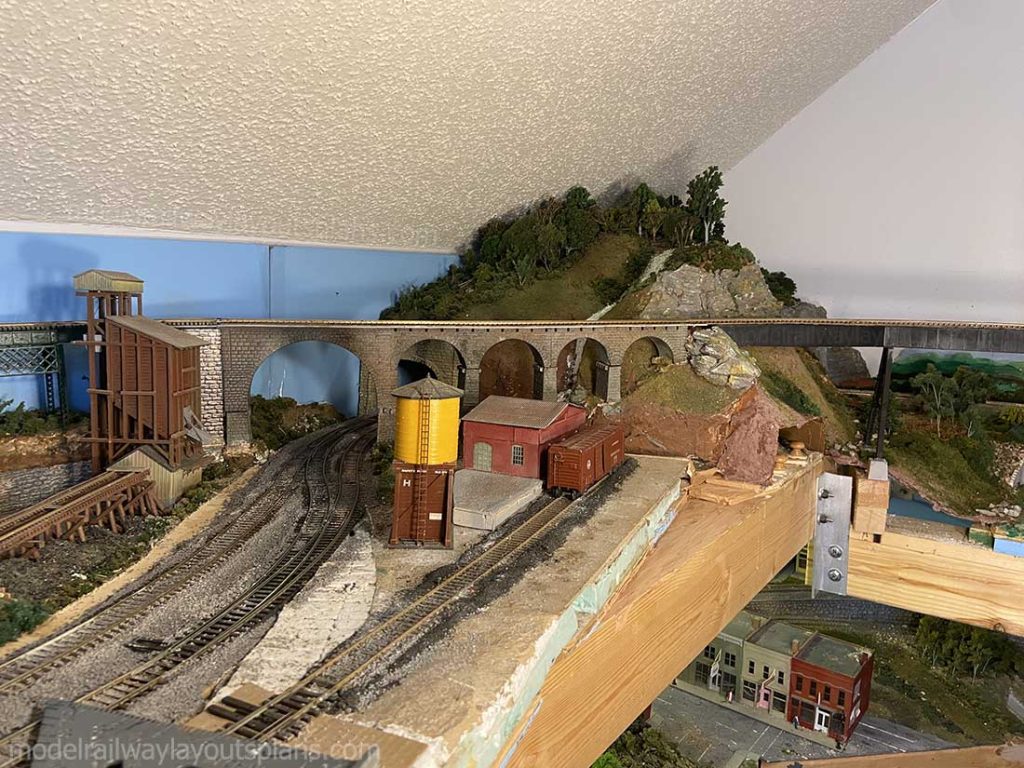 Double level HO scale layout - Don's - Model railroad layouts plansModel railroad layouts plans