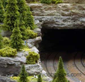 HO scenery for model trains - Dan's - Model railroad layouts plansModel ...