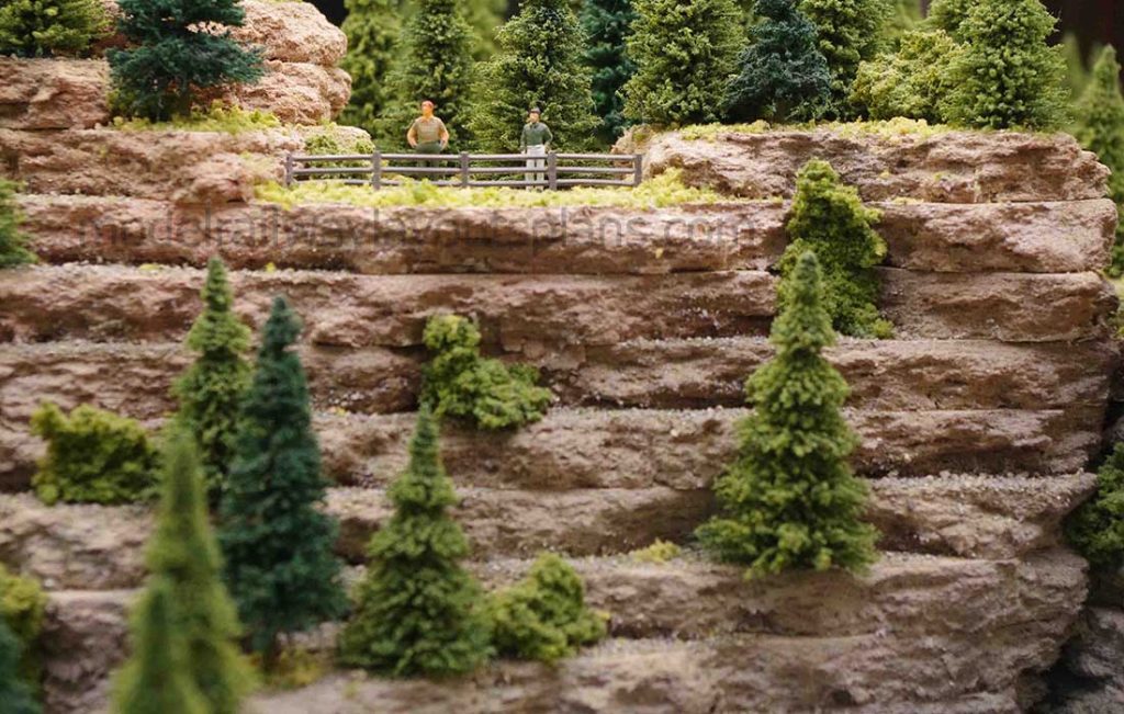 HO scenery for model trains - Dan's - Model railroad layouts plansModel ...