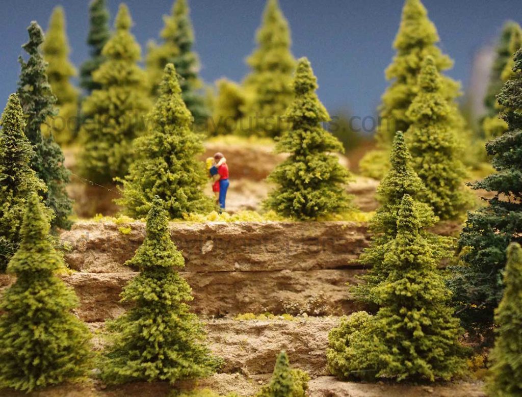 HO scenery for model trains - Dan's - Model railroad layouts plansModel ...