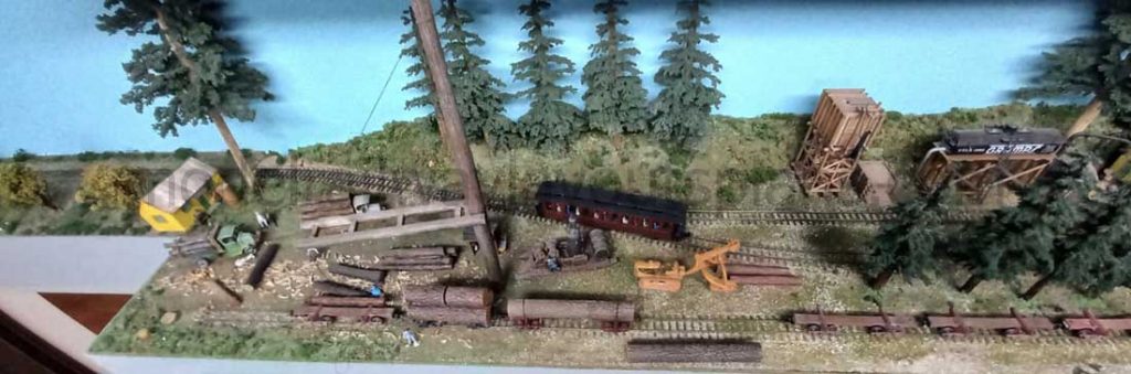 HO scale shelf model railroad track plans - Model railroad layouts ...