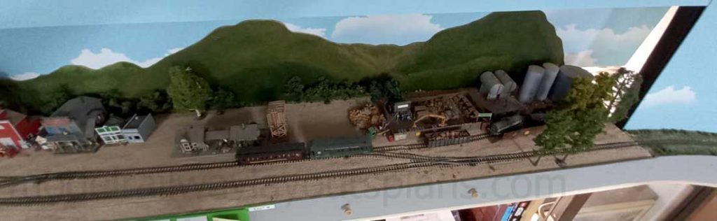HO scale shelf model railroad track plans - Model railroad layouts ...