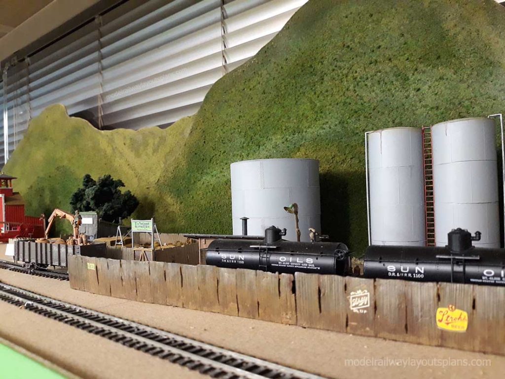 Model railroad backdrop construction - Model railroad layouts ...