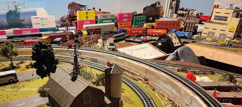 Model railroad backdrop construction - Model railroad layouts ...