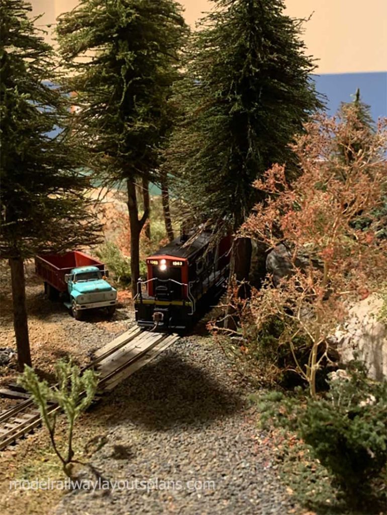 Christmas model train - Dale's - Model railroad layouts plansModel ...