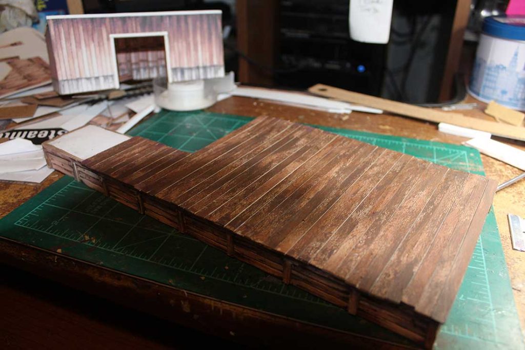 N scale cardstock buildings free - Model railroad layouts plansModel ...