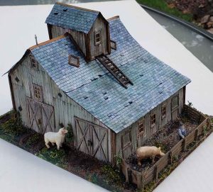 N scale cardstock buildings free - Model railroad layouts plansModel ...