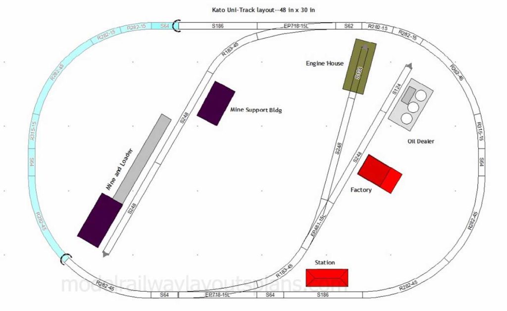 Small n scale track plans - Dean's - Model railroad layouts plansModel ...