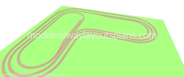L shaped N scale layout - Model railroad layouts plansModel railroad ...