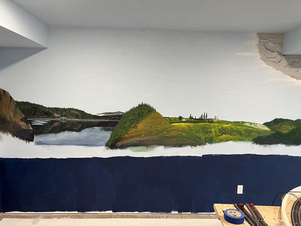 Paint model train backdrop - Ed's - Model railroad layouts plansModel ...