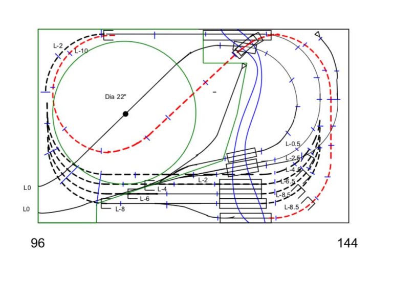 Building a railroad helix - Richard's - Model railroad layouts ...