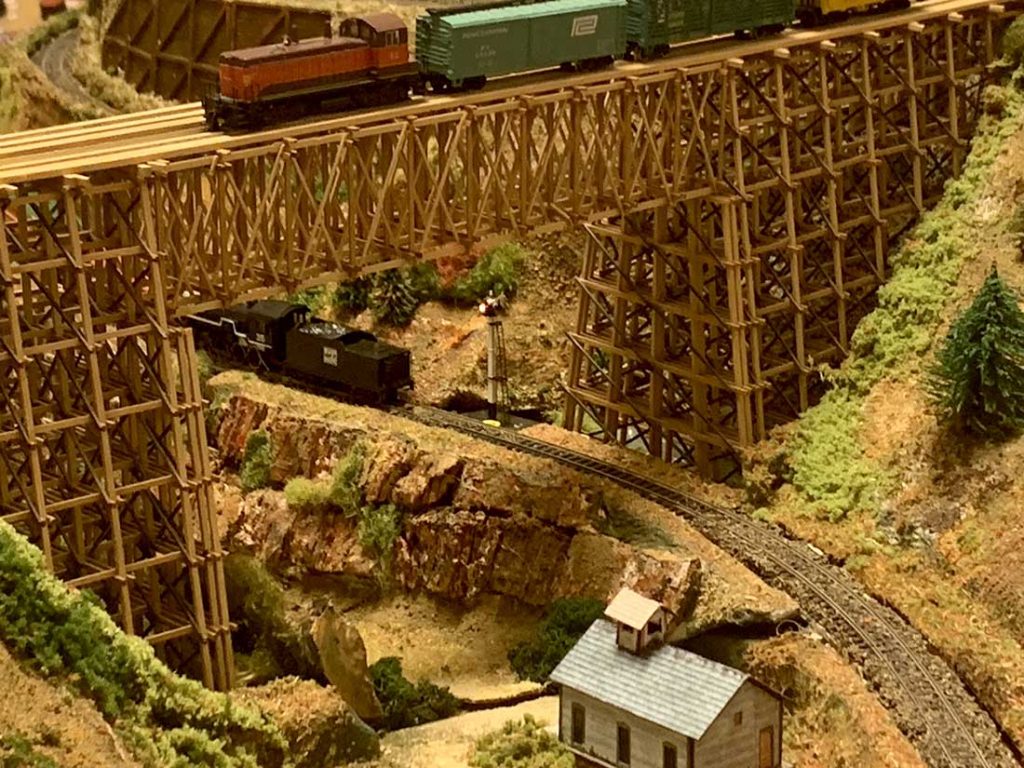 Old West themed model trains - Model railroad layouts plansModel ...