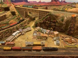 Old West themed model trains - Model railroad layouts plansModel ...