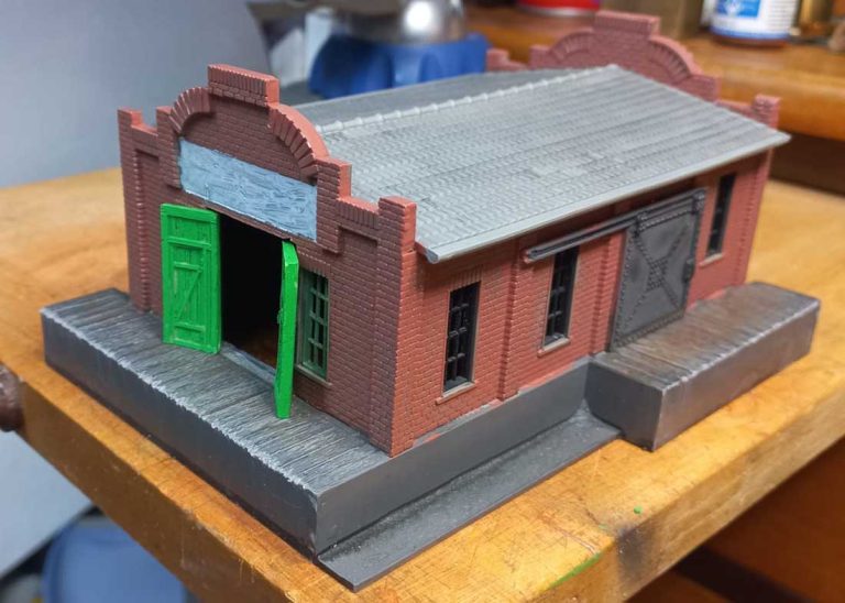 HO scale train buildings - Model railroad layouts plansModel railroad ...