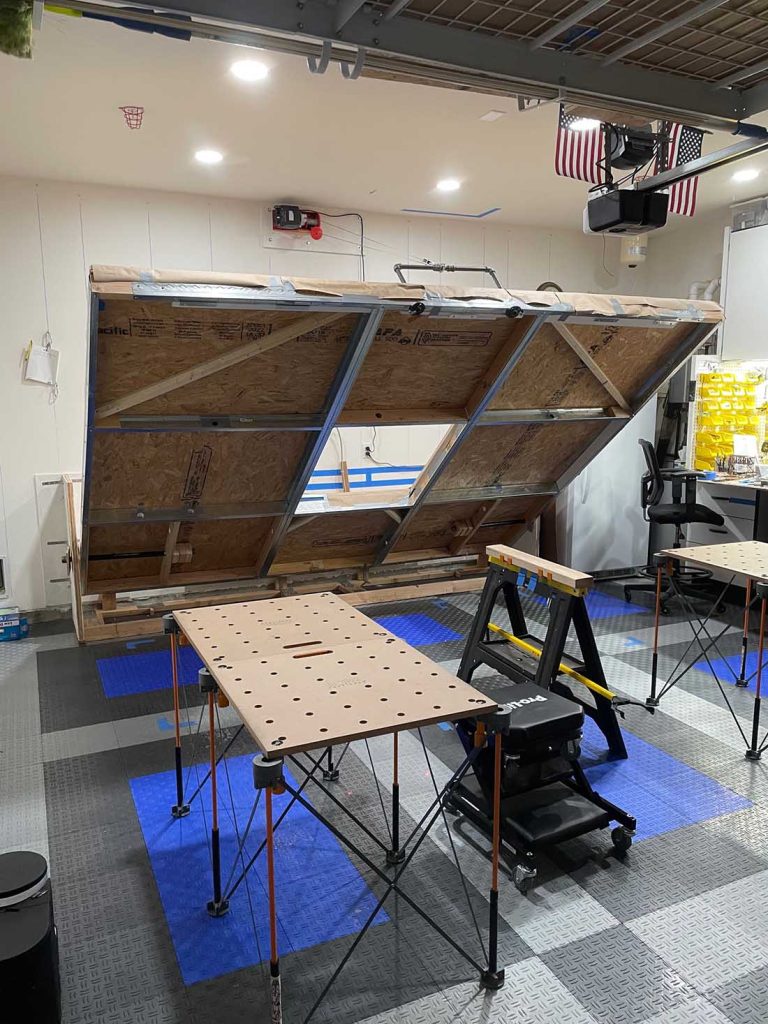 Folding model railroad table - Gary's - Model railroad layouts ...