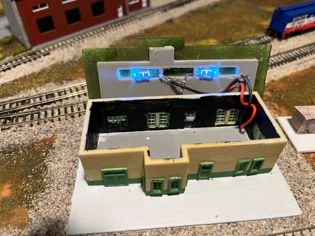 Model railroad LED layout lighting - Model railroad layouts plansModel ...
